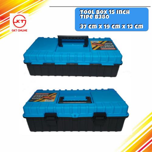 Jual ToolBox Ukuran sedang Kenmaster/ Multifungsi Tool Box - B380 ...