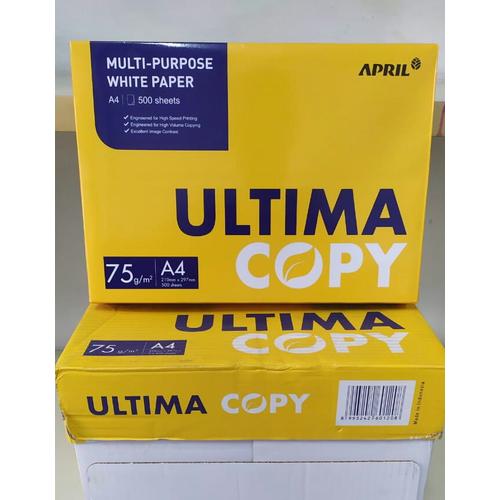 Jual Ultima copy paper A4 kertas HVS tebal 75 gsm /rim - Kota Bandung ...