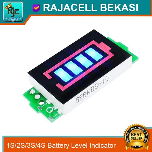 Jual Battery Level Indicator Module untuk Baterai Lithium Lipo 18650 1S ...