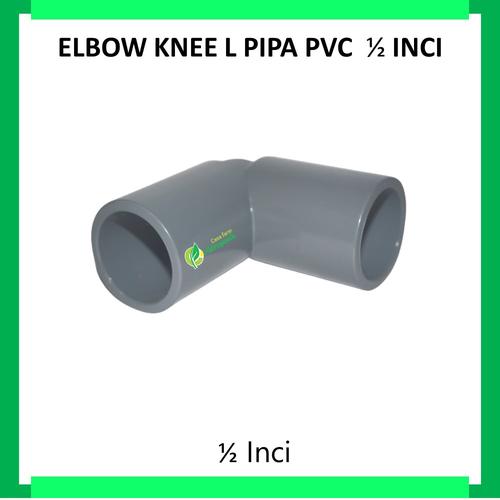 Jual ELBOW KNEE L PIPA PVC 1/2 INCI MERK PRALON - Kota Bandung ...