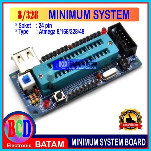 Jual MINIMUM SYSTEM BOARD ATMEGA 8/168/328/48 SERIES BOARD - Kota Batam ...