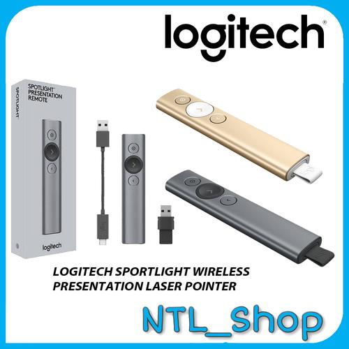 Jual LOGITECH SPORTLIGHT WIRELESS PRESENTATION LASER POINTER - Kota ...