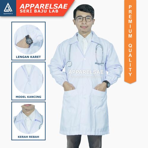 Jual JAS LABORATORIUM OXFORD LENGAN KARET - S - Kota Yogyakarta ...