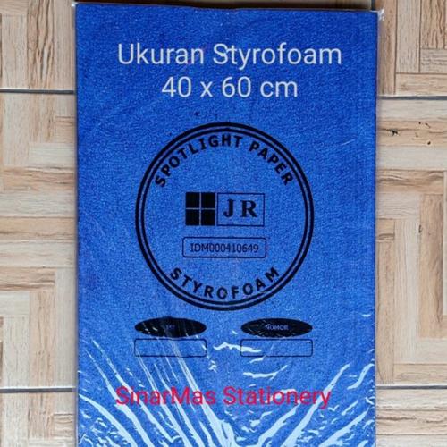 Jual Sterofoam - Styrofoam - Gabus - Lembaran Warna ukuran 40 x 60 cm ...