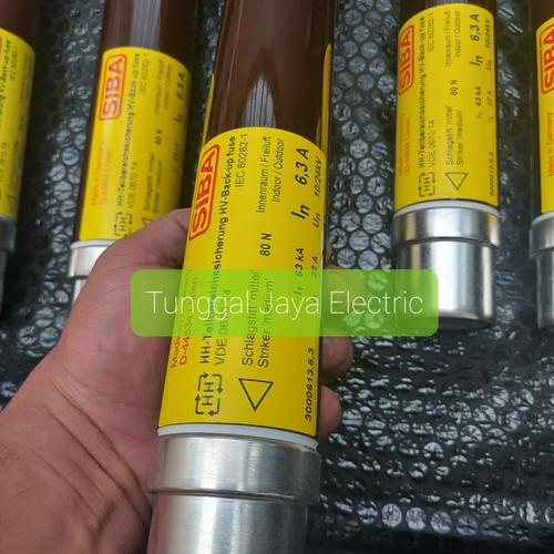 Jual Fuse SIBA 6,3A 24KV 3000613.6,3 HHD DIN-43625 - Kota Bekasi ...