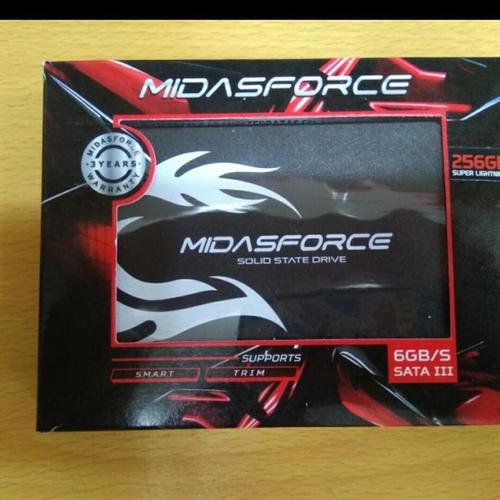 Jual SSD Midas Force 256 Gb Siper Lightning SATA III 2.5 inch - Jakarta ...