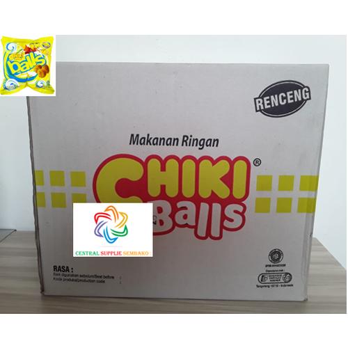 Jual Chiki Ball Chiki Snack Renceng [10gram /60pcs /1 karton ] - Kota ...
