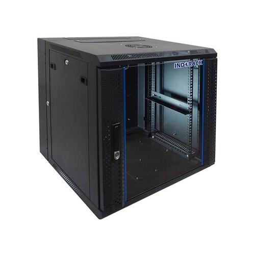 Jual INDORACK WIR6012D Wallmount Rack 12U Double Door - Glass Door ...