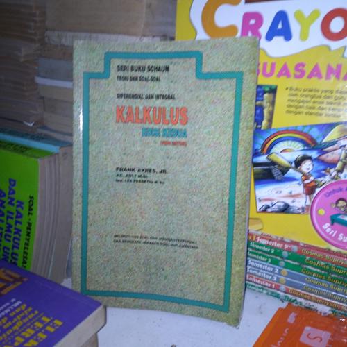 Jual KALKULUS DIFERENSIAL DAN INTEGRAL SERI BUKU SCHAUM - Kota Bandung ...