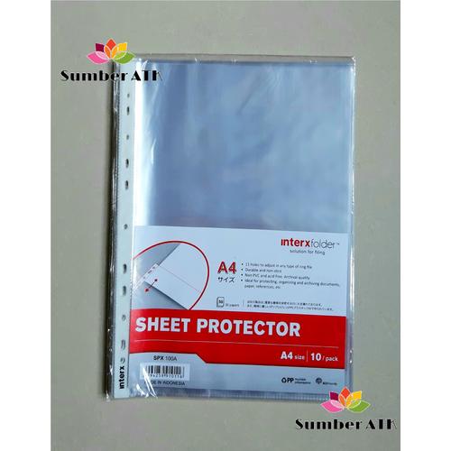 Jual Plastik Pocket / Plastik file A4 Inter X - Kota Bogor - Sumber ATK ...