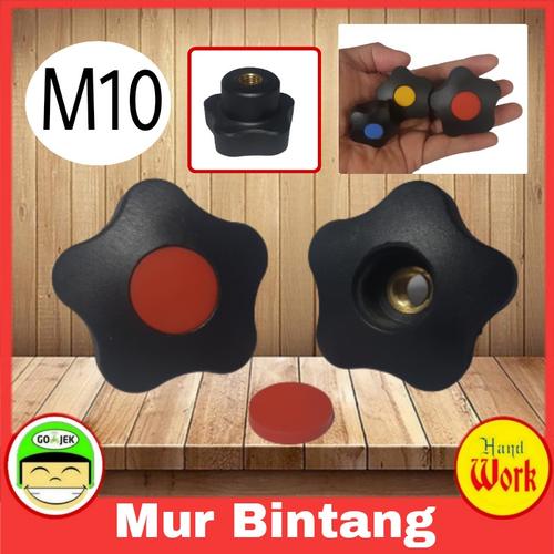 Jual Mur Bintang M10*50 Star Knob Tebal dan Kuat Berkualitas Tinggi ...