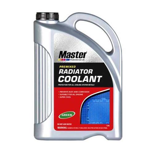 Jual Air Radiator Coolant Master Warna Hijau Galon 4 Liter - Kota ...