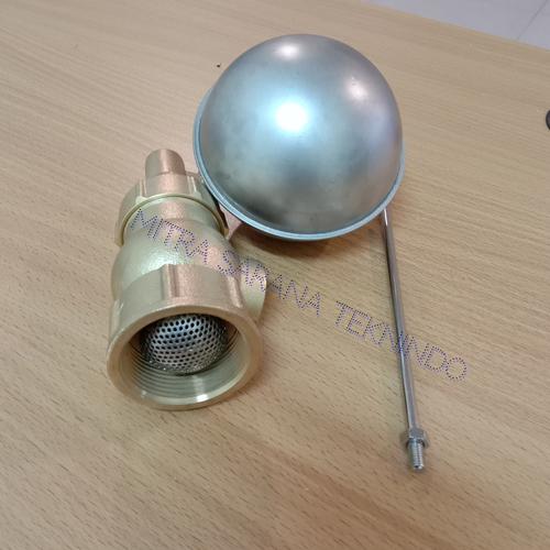 Jual Floating Valve Kuningan 2" inchi ( Pelampung tangki kuningan 2 ...