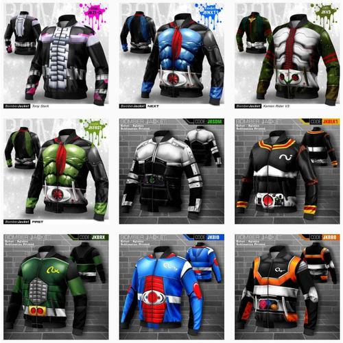 Jual Jaket Printed Kamen Rider Lengkap - ANAK-ANAK - Kab. Bandung Barat ...