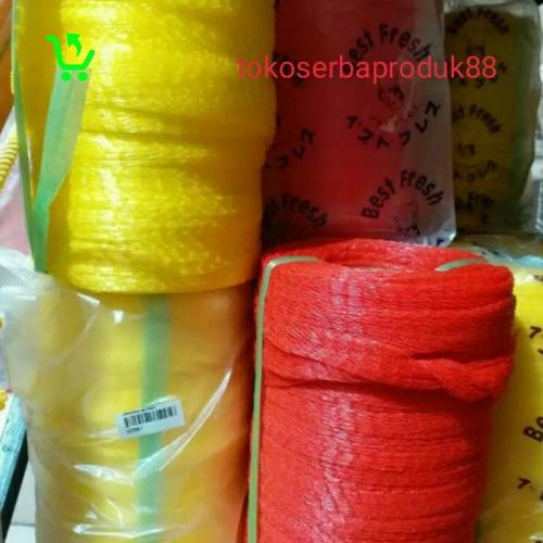 Jual jaring buah polynet 100 meter/jaring buah/polinet mainan - random ...