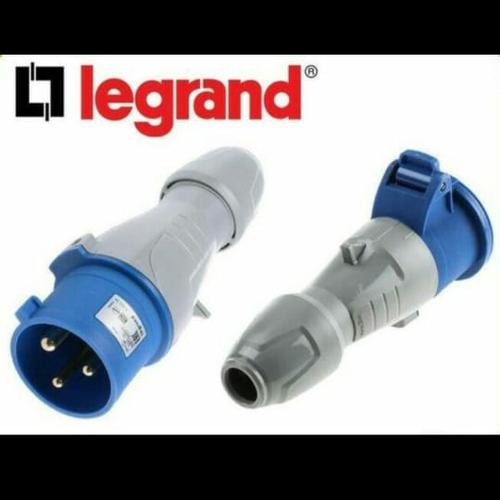 Jual Legrand Set 555104 Mobile Soket + 555124 Plug 1Phase 16A 2P+E IP44 ...