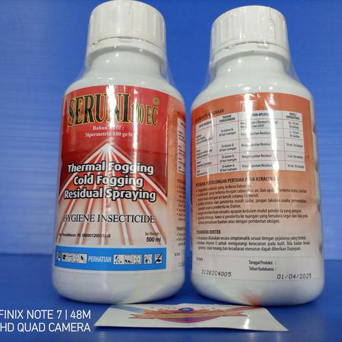 Jual Insektisida Seruni 100 EC Thermal fogging nyamuk Aedes aegypti ...