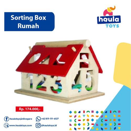 Jual Mainan Kayu Anak Edukasi || Sorting Box Rumah - Jakarta Timur ...