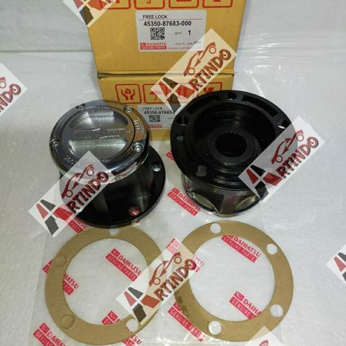 Jual free lock daihatsu taft gt f70 f50 feroza freelock tutup roda ...