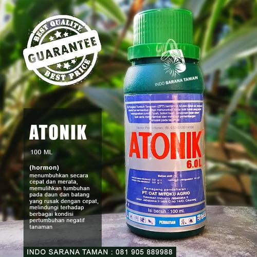 Jual Pupuk Cair ATONIK 6.0L 100ml ZPT Zat Pengatur Tumbuh Tanaman ...