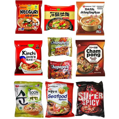 Jual [HALAL] NongShim Ramyun ALL VARIAN - Chapaghetti Nong Shim Korea ...