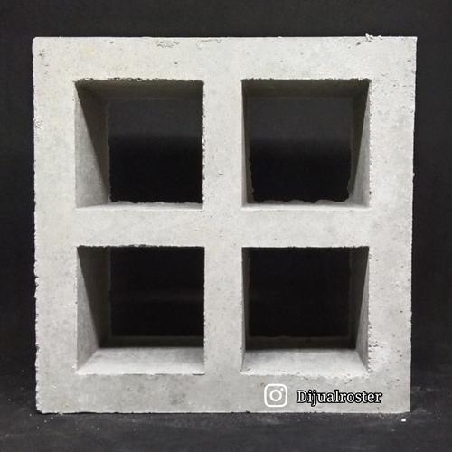 Jual Roster semen kotak 4 /ventilasi /beton/lubang angin - Jakarta ...