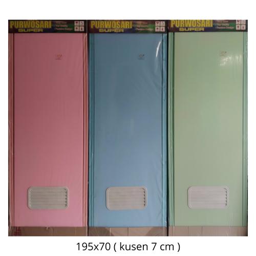 Jual Pintu Kamar Mandi PVC Plasma Purwosari Super - Biru Muda - Kab ...