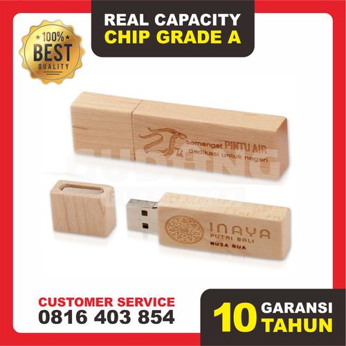 Jual USB Flashdisk Kayu - GARANSI TUKAR BARU Souvenir Promosi | FDWD01 ...