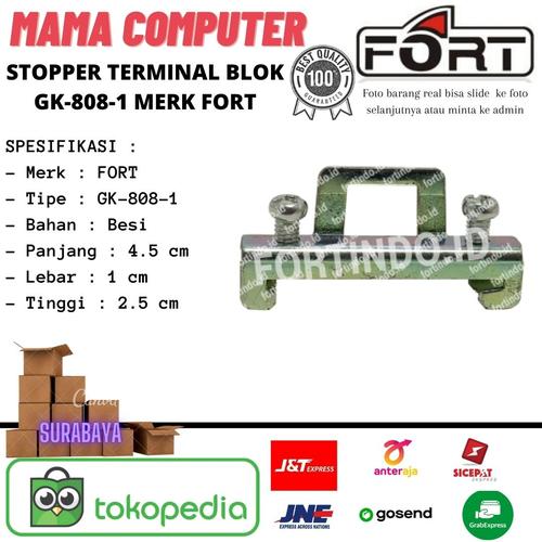 Jual Stopper terminal block besi GK-808-1 FORT - Kota Surabaya - Mama ...
