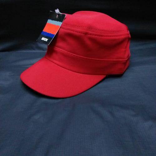 Jual Topi Komando Merah/Topi Merah Polos/Topi Pet Komando/Topi Marinir ...