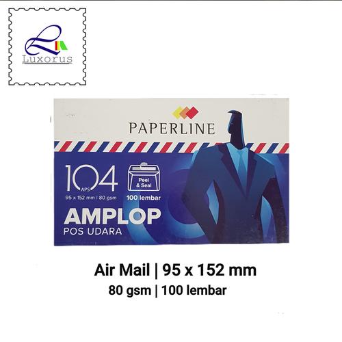 Jual Amplop Paperline 104 Air Mail - Kota Bandung - Luxorus | Tokopedia