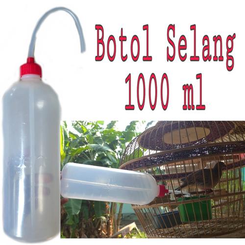 Jual Botol Selang 1000 ML Air Minum Burung Pakan Ikan Kutu Air Cacing ...