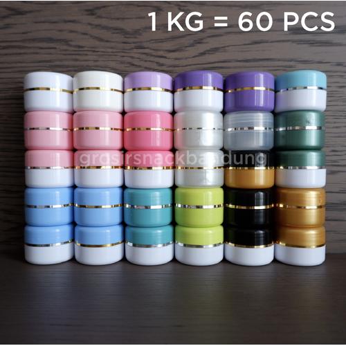 Jual Pot Cream 12,5 GR Pot Krim Kemasan Kosmetik - WARNA WARNI - Kota ...
