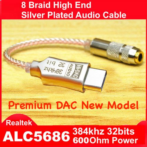 Jual Premium Realtek ALC5686 HiFi DAC Type C to Jack 3.5mm Audio ...
