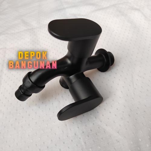 Jual KRAN CABANG HITAM DOP KRAN SHOWER BLACK DOFF MURAH - Kota Depok ...