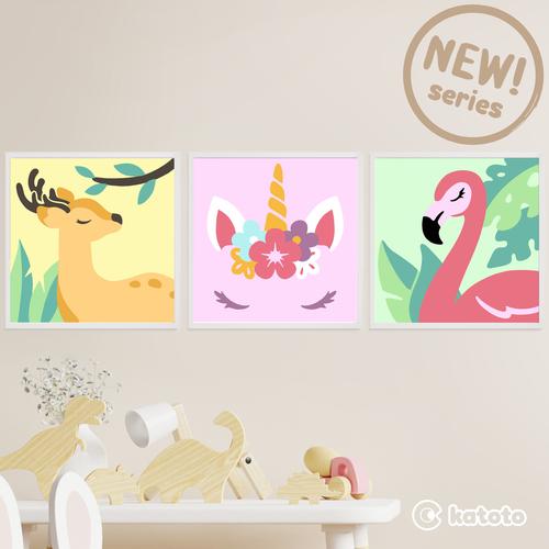 Jual PAINT BY NUMBERS ANIMALS SERIES. PAKET MELUKIS ANAK PEREMPUAN ...