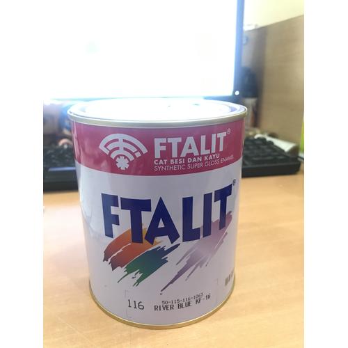 Jual Cat FTALIT River Blue 116 KF-16 Cat Besi dan Kayu / 1Kg - Jakarta ...