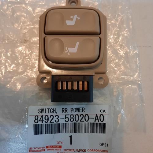 Jual Switch Rear Power Seat KIRI ORI 84923-58020-A0 ALPHARD VELLFIRE ...