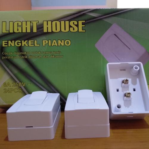 Jual saklar engkel piano OB/saklar switch on/off - besar - Kota ...