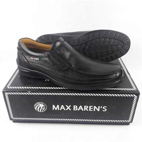 Jual MAX BARENS Sepatu Kulit Pria GM 2827 Hitam Casual Keren Original ...