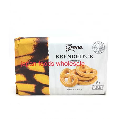 Jual Grona Krendelyok Puff Pastries 250gr / cemilan impor / biskuit ...