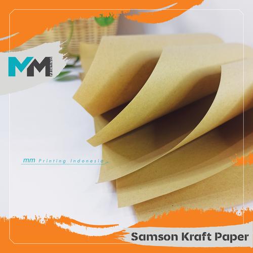 Jual Kertas Samson/Samson Kraft 80gram/Samson kraft paper/Kertas alas ...
