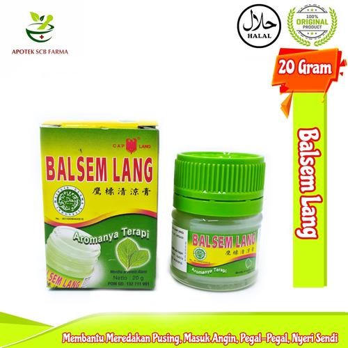 Jual Balsem Lang Hijau / Eagle Balm / Balsem Cap Lang - 20 Gram ...