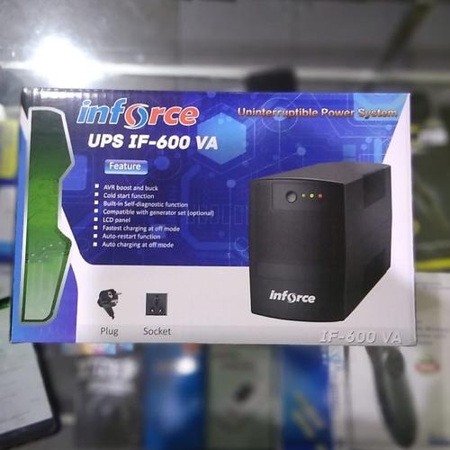 Jual UPS Inforce 600VA with AVR IF 600 VA - Kota Banjarmasin - Mega Surya Computer_NEW | Tokopedia
