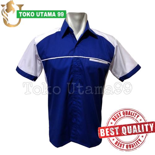 Jual Seragam kerja , baju otomotif , baju cleaning service biru putih ...