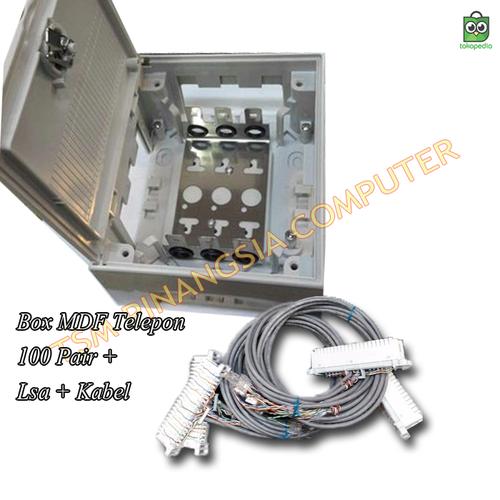 Jual Box MDF Telepon PABX 100 Pair Sudah Termasuk LSA + Kabel - Jakarta ...