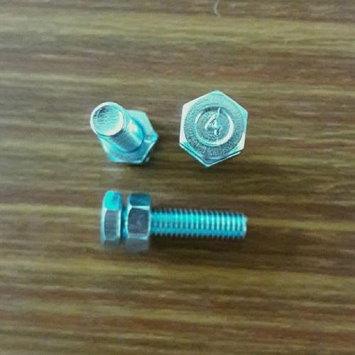 Jual baut mur m6 x 50 / m6 x 5cm galvanis ring plat + ring per ...