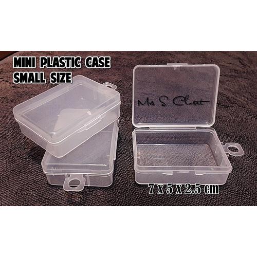 Jual Kotak Mini Plastik Kecil / Mini Plastic Case / Storage Box 7x5x2 ...