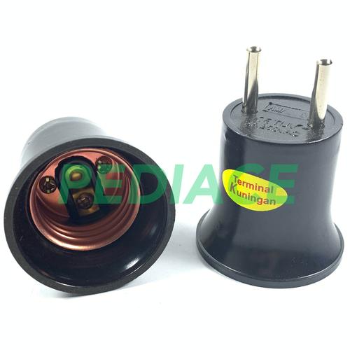 Jual Fitting Lampu Colok E27 - Tempat / Dudukan Lampu E27 Colok Listrik ...