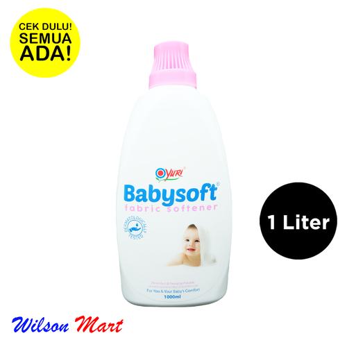 Jual YURI BABYSOFT FABRIC SOFTENER 1000 ML 1 LITER BOTOL BABY SOFT - Jakarta Barat - Wilson Mart ...